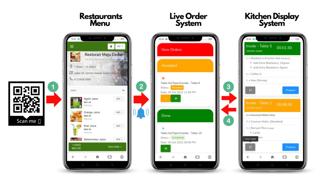 My QR Menu | Contactless QR Code Menu For Restaurant & Hotel